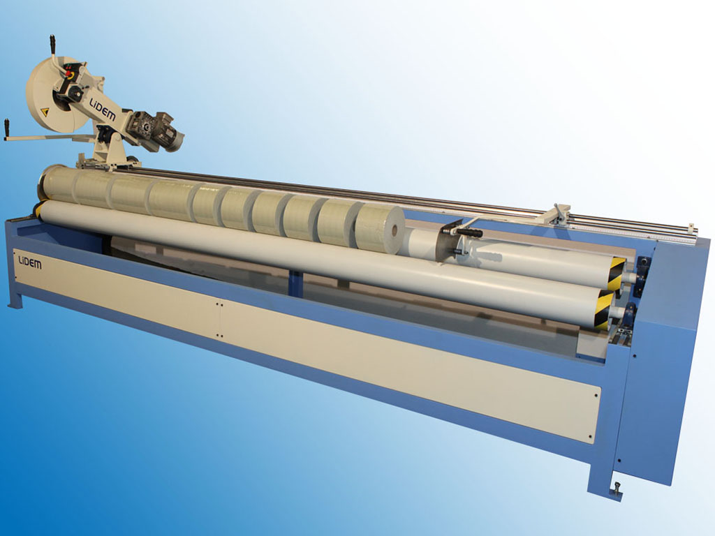 Manual Roll Cutter - i2Europe - Technical Textile Machinery