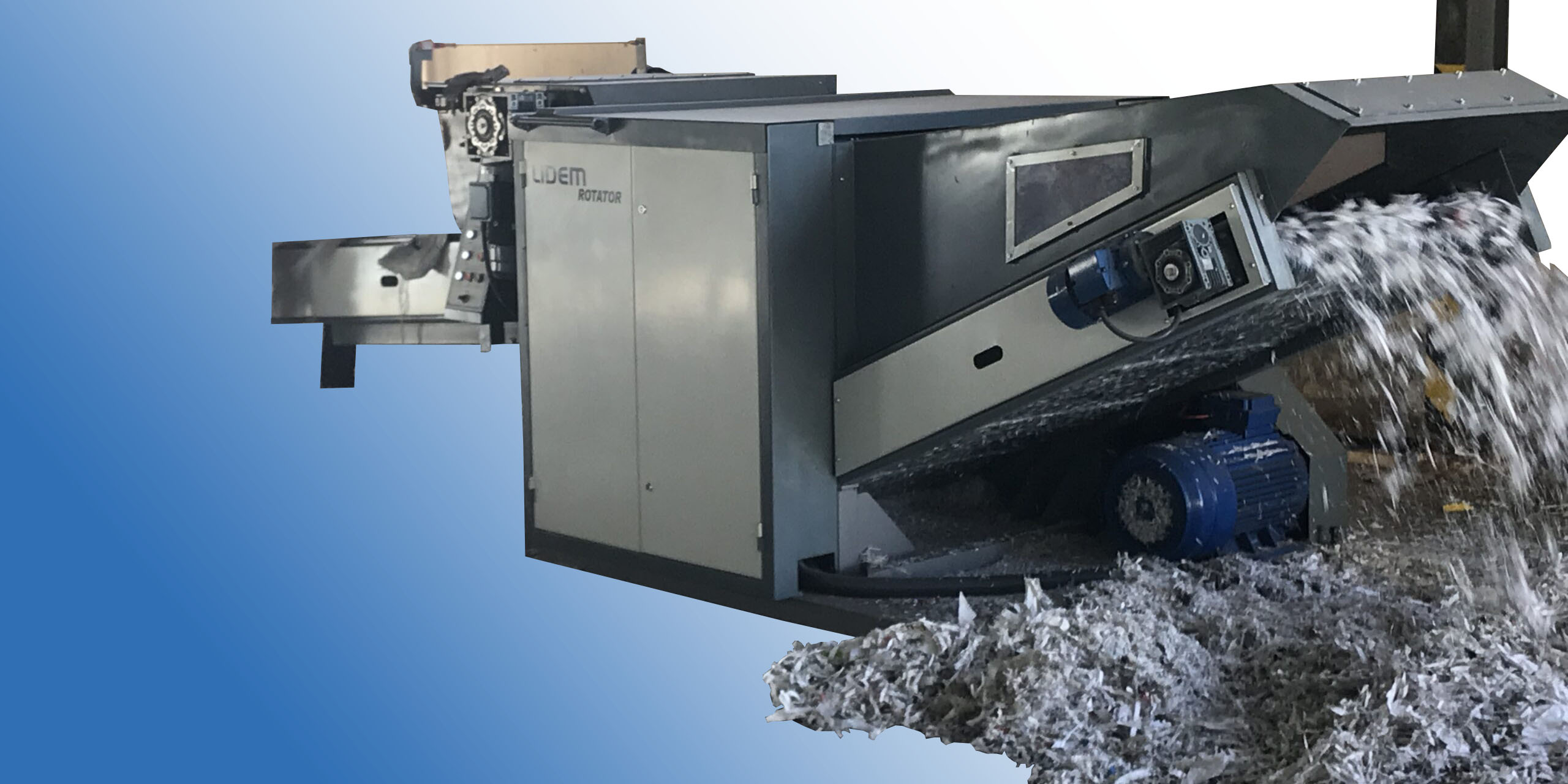 Rotator Shredder | i2Europe | Recycling Machinery